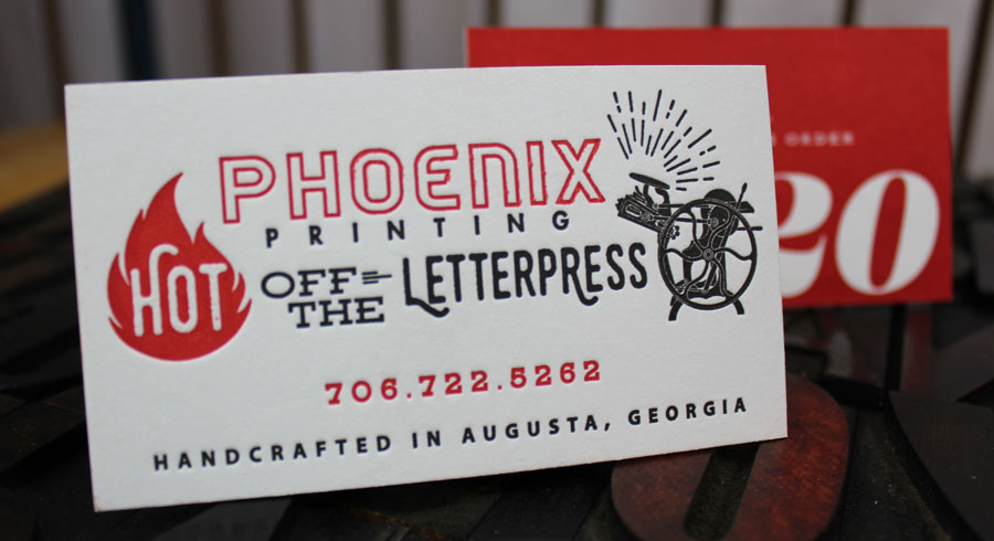 Letterpress Printing ::: Phoenix Printing